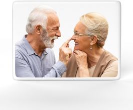 Personalized Ceramic Photo for Headstone,Waterproof Picture Frame for ...